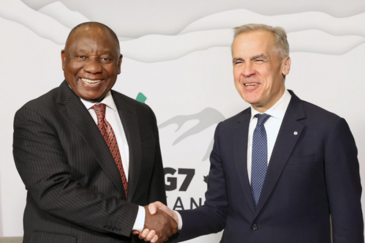 Ramaphosa meets Canadian Prime Minister Mark Carney - Amatropics